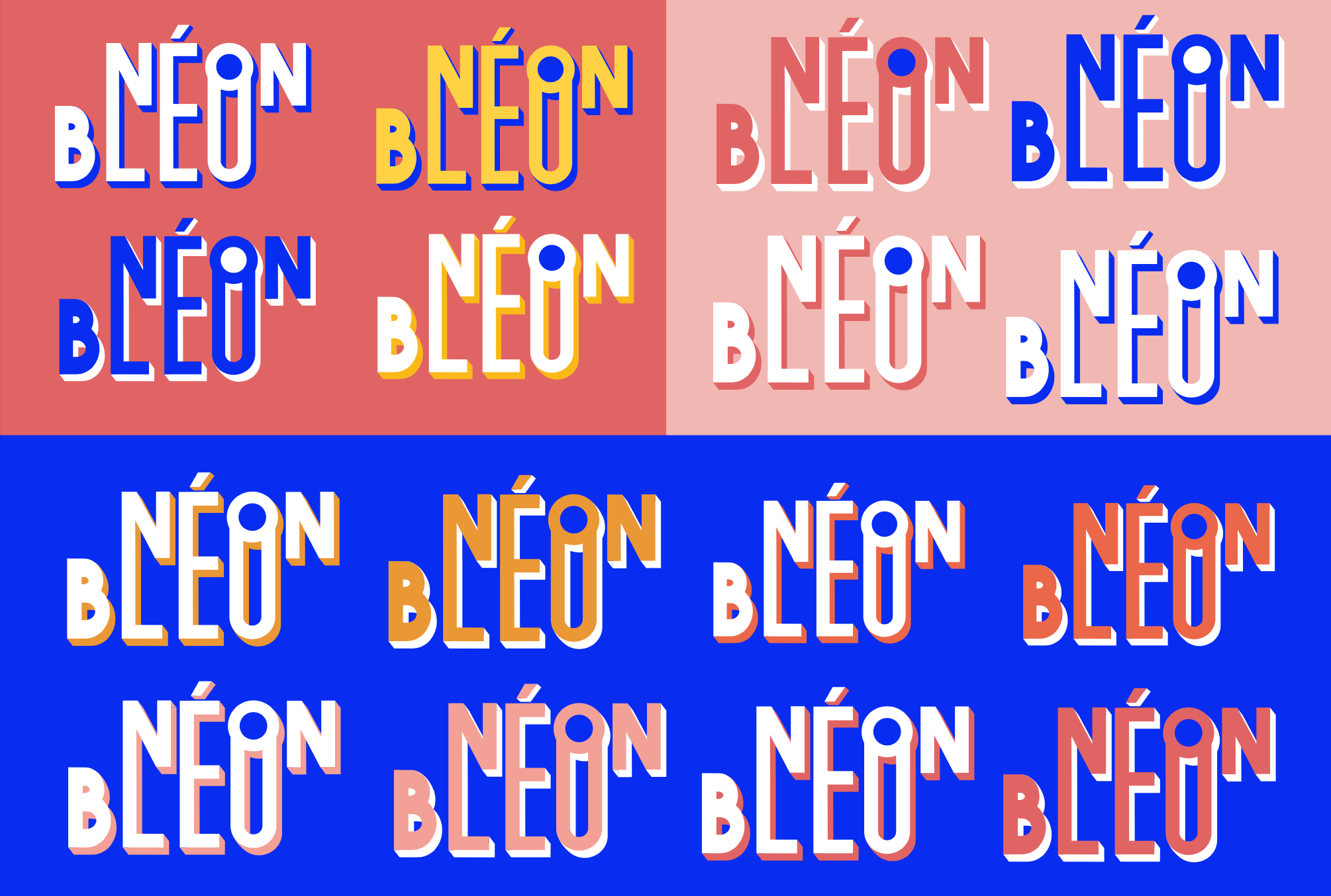 Colorgang – Néon Bleu